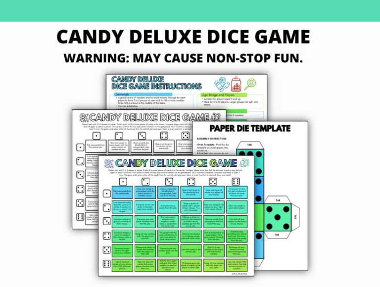 The Candy Bar Dice Game Explained (Best. Game. Ever.) | Fun Party Tips