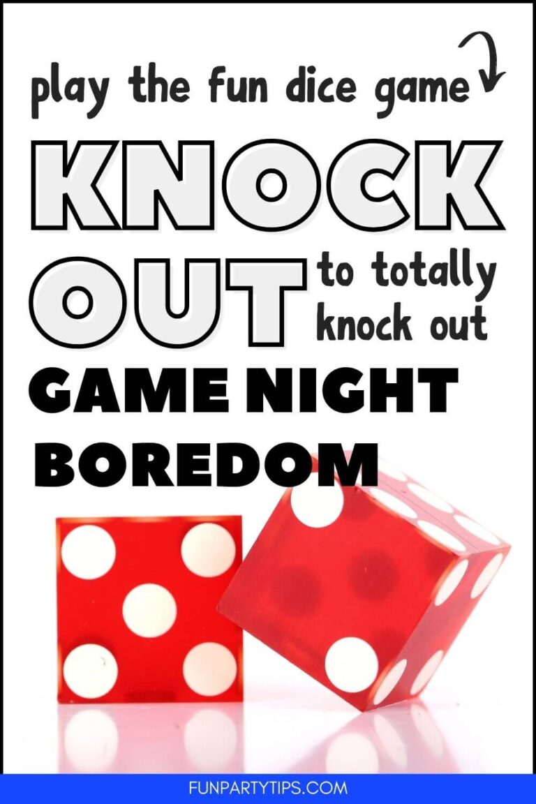 How to Play Knock Out Dice Game: Easy Fun for Kids and Adults | Fun ...