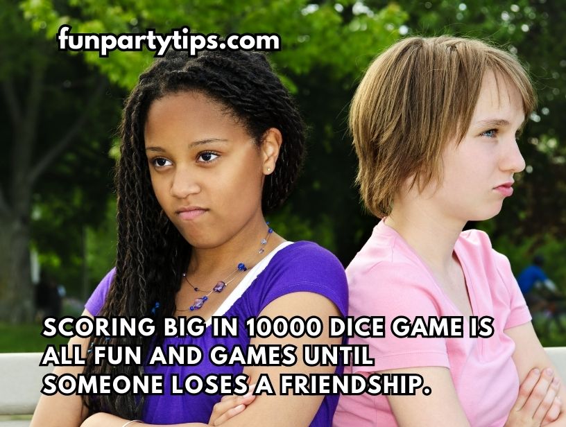 10000 Dice Game Rules and Scoring for Epic, Family Fun | Fun Party Tips