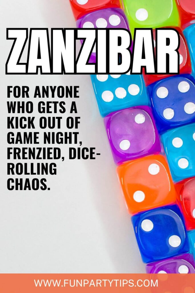 Zanzibar Dice Game (Fast-Paced Fun for the Ultimate Game Night) | Fun ...