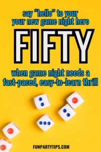 50 Dice Game: A Simple, Yet Addictive Game Night Gem | Fun Party Tips