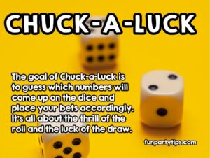 Chuck-a-Luck Dice Game: Game Night Fun for All Ages | Fun Party Tips