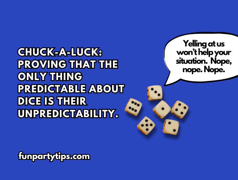 Chuck-a-Luck Dice Game: Game Night Fun for All Ages | Fun Party Tips