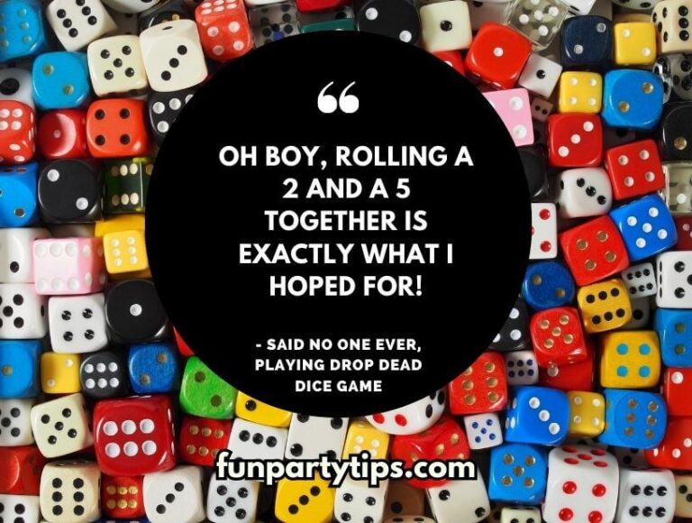 Drop Dead Dice Game 101: A Playbook for Non-Stop Family Fun | Fun Party ...