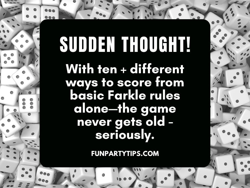 Farkle: How To's for a FUN, EPIC Game Night (FREE Printable) | Fun ...