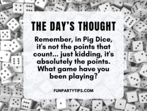 Pig Dice Game: Rules, Tips, and Twists (Unlock the Fun) | Fun Party Tips