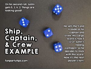 Ship, Captain, Crew Dice Game (A Game Night Gem for All Ages) | Fun ...