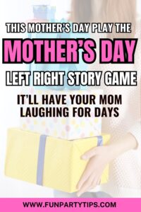 Try The Mother's Day Left Right Story Game (Free Printable) | Fun Party ...