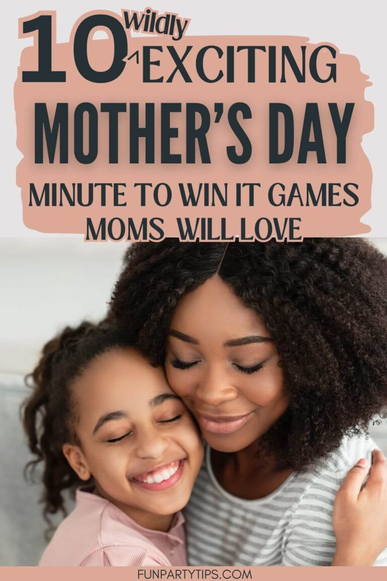 10 Mother's Day Minute to Win it Games Moms Will Actually Love | Fun ...