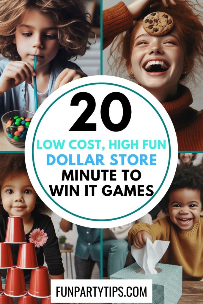 20 Fun Dollar Store Minute to Win It Games (Pocket-Friendly Play) | Fun ...