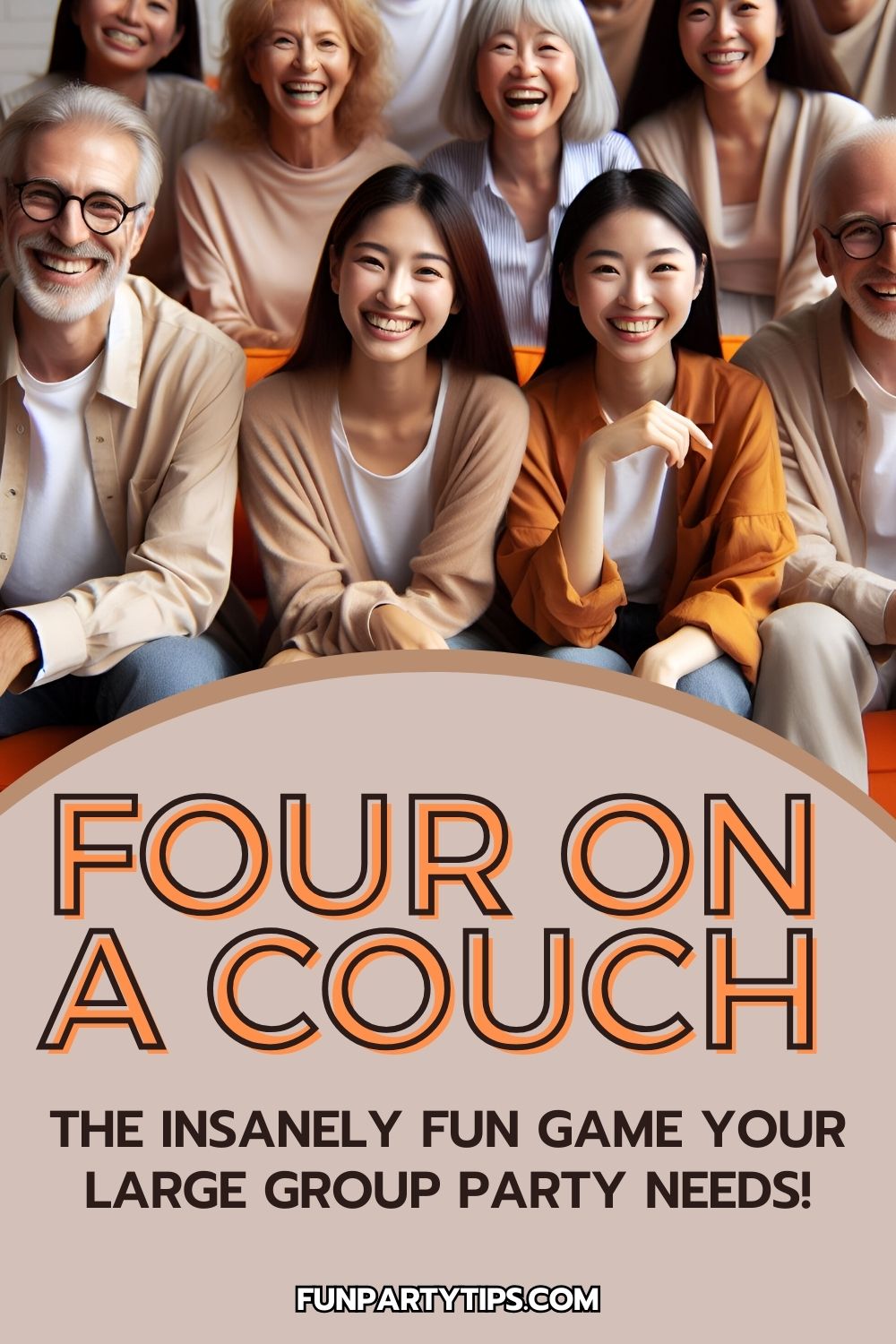Four on a Couch (A Fun, Chaotic Game for Large Groups) | Fun Party Tips