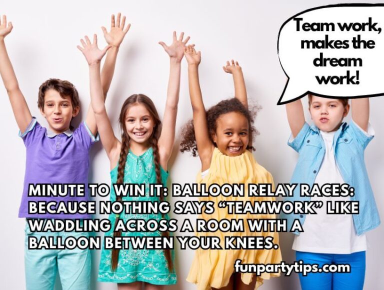 9 Outrageously Fun Minute to Win It Balloon Games | Fun Party Tips