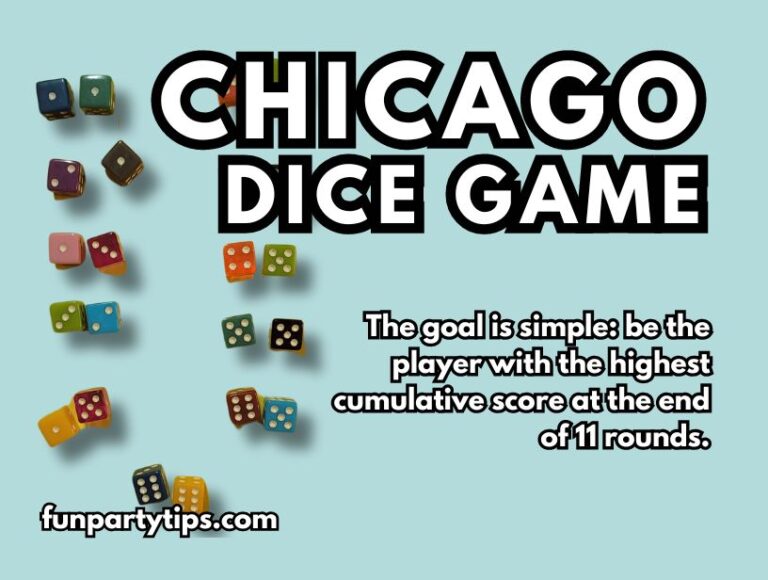 Chicago Dice Game: Epic Fun for Large Groups (Printable) | Fun Party Tips