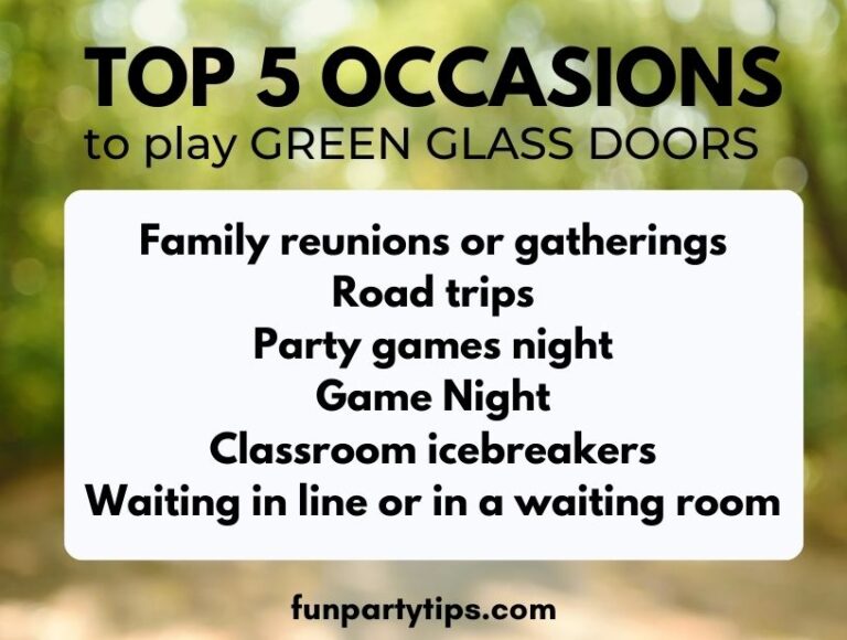 Green Glass Door (A Hilarious Brainteaser Game for All Ages) | Fun ...