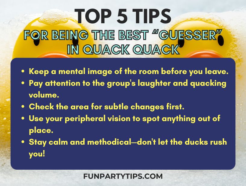 Quack Quack: A Hilarious, No Supplies Game for Any Get Together | Fun Party Tips